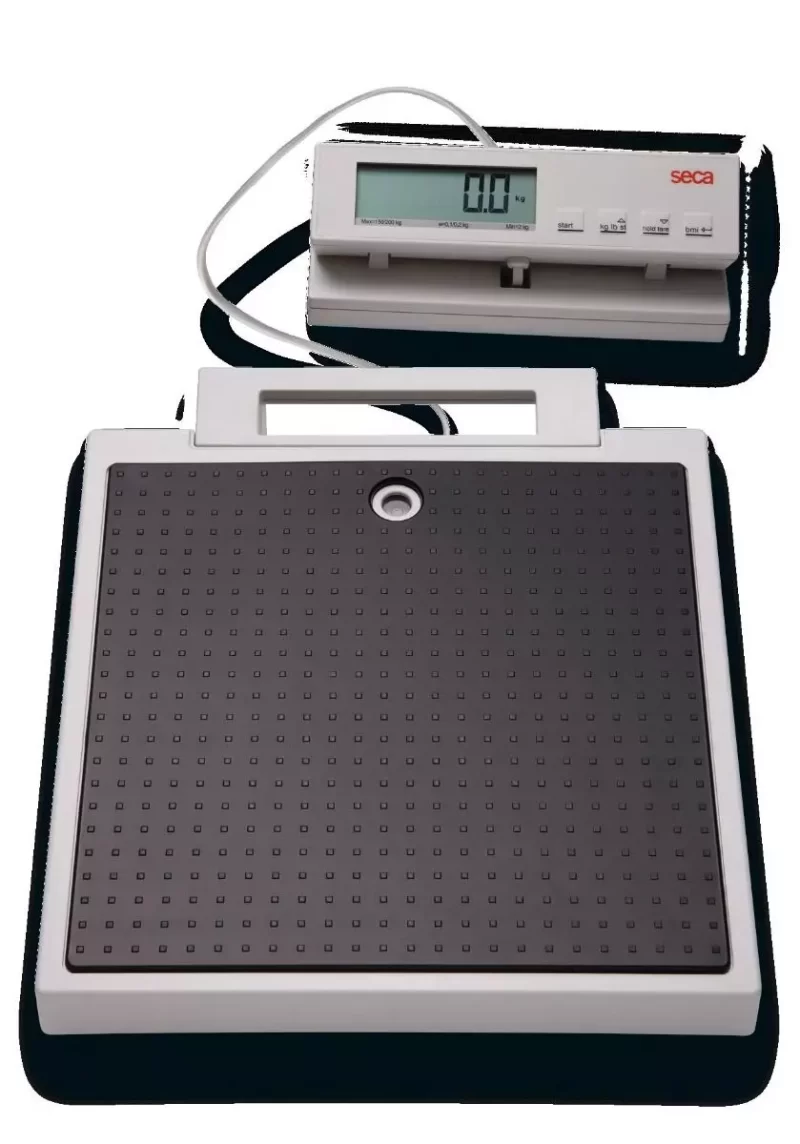 Seca Digital Flat Scale with Cable Remote Display – BIO Lanka medical